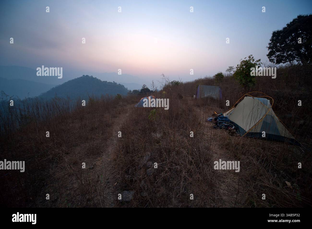 Camping at the remote Thak village, was made famous by Jim Corbett in his book Maneaters of ...
