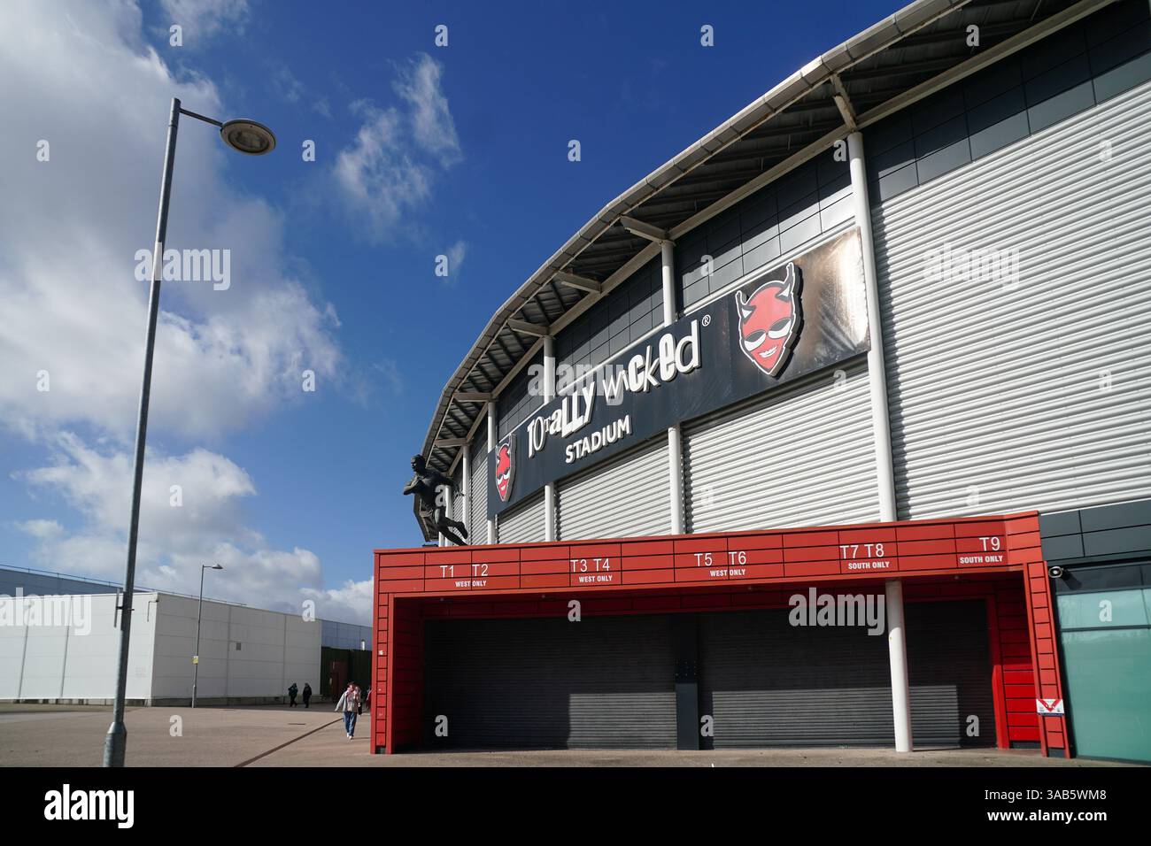 St Helens Stadium.Langtree Park St Helens England UK. March 30th 2025 ...