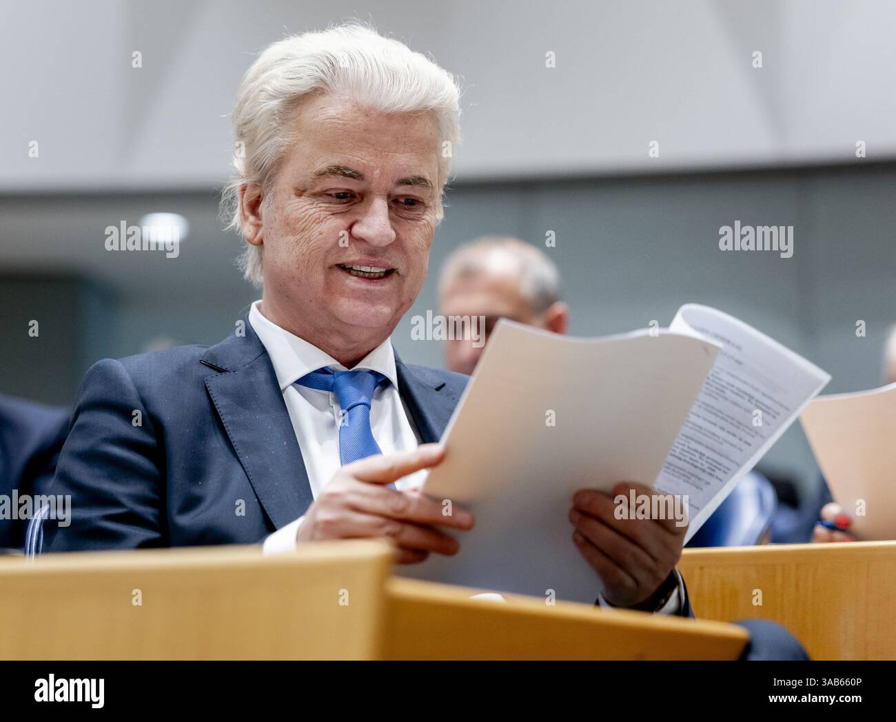 THE HAGUE - Geert Wilders (PVV) during weekly question time in the ...