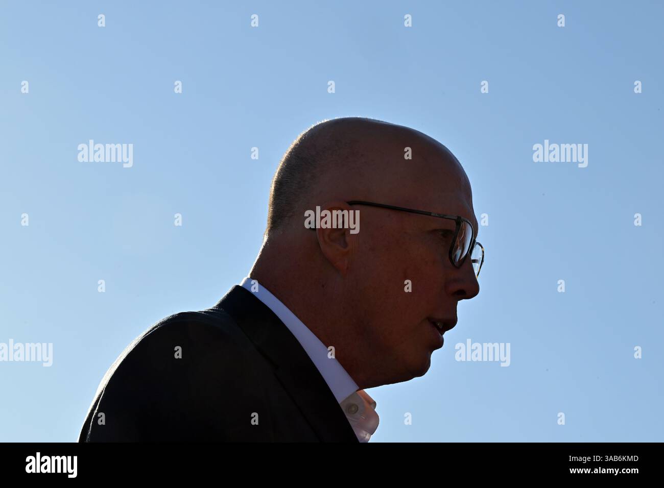 Melbourne, Australia. 02nd Apr, 2025. Leader of the Opposition Peter ...