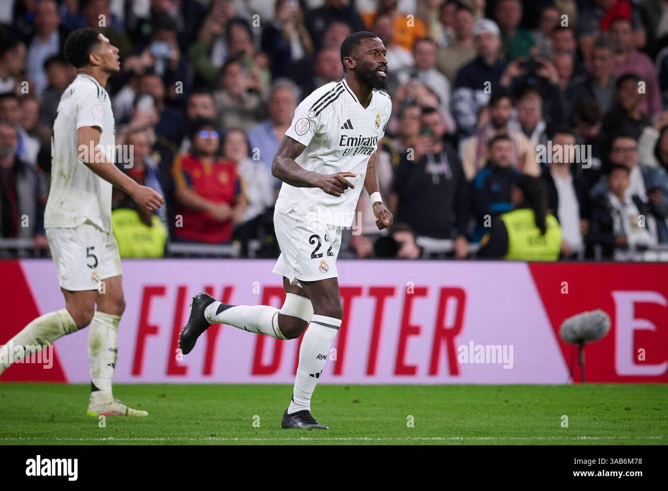 Spanish King Cup (Copa del Rey) soccer match Real Madrid vs Real ...