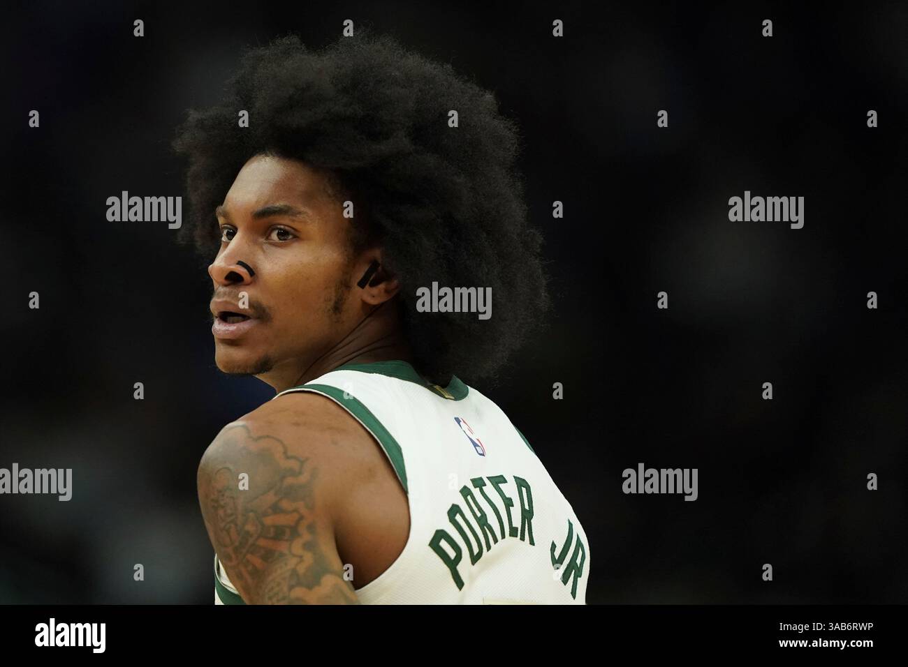 Milwaukee Bucks' Kevin Porter Jr. during the first half of an NBA ...