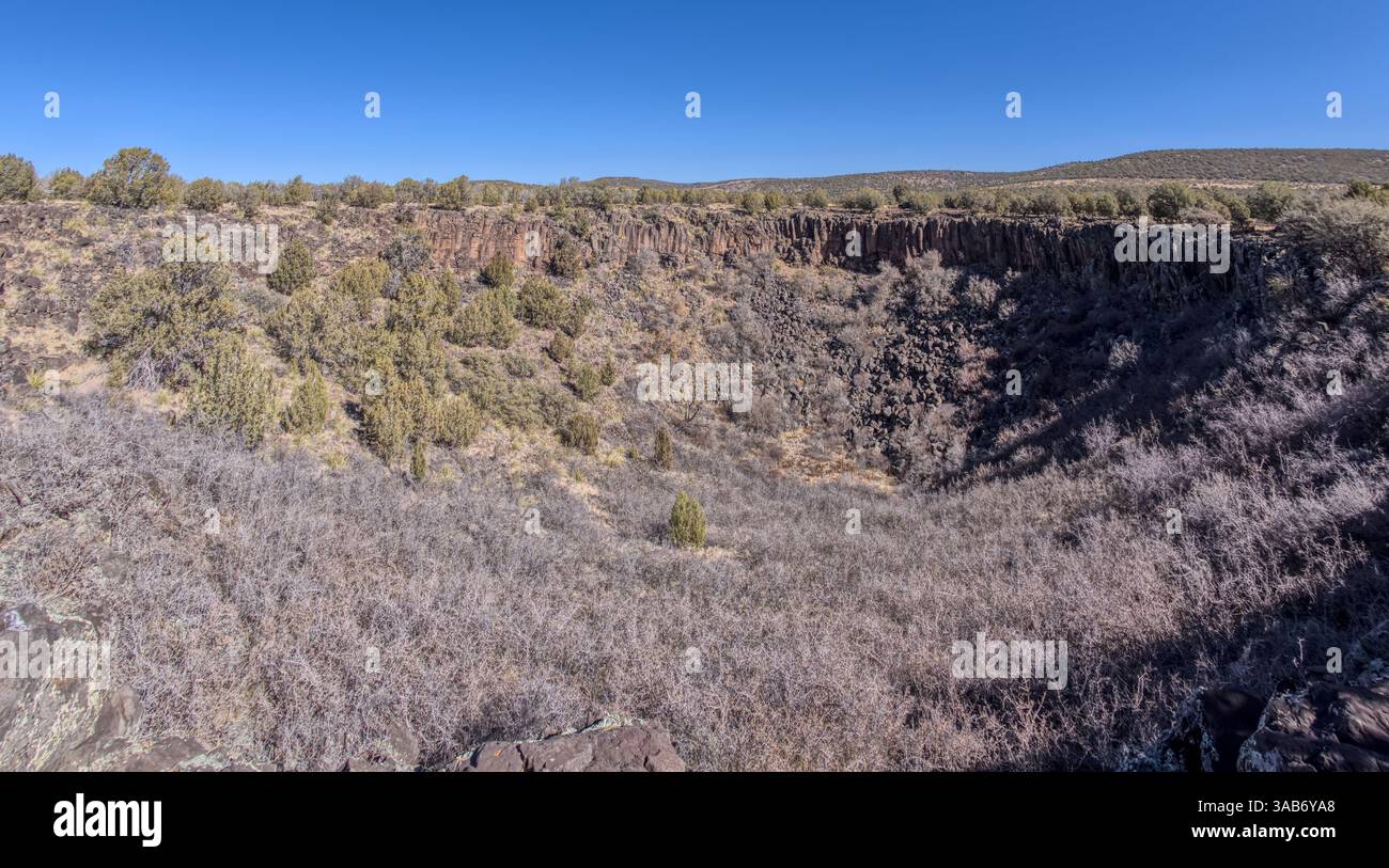 The giant sinkhole known as Johnson Crater in the Kaibab National ...