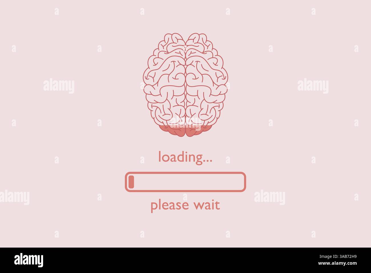 Brain science progress Stock Vector Images - Alamy