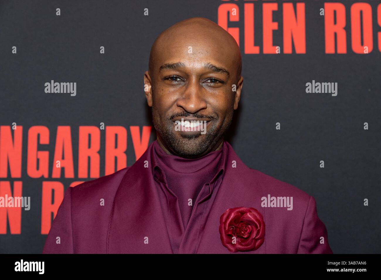 New York, United States. 31st Mar, 2025. Donald Webber Jr. attends ...