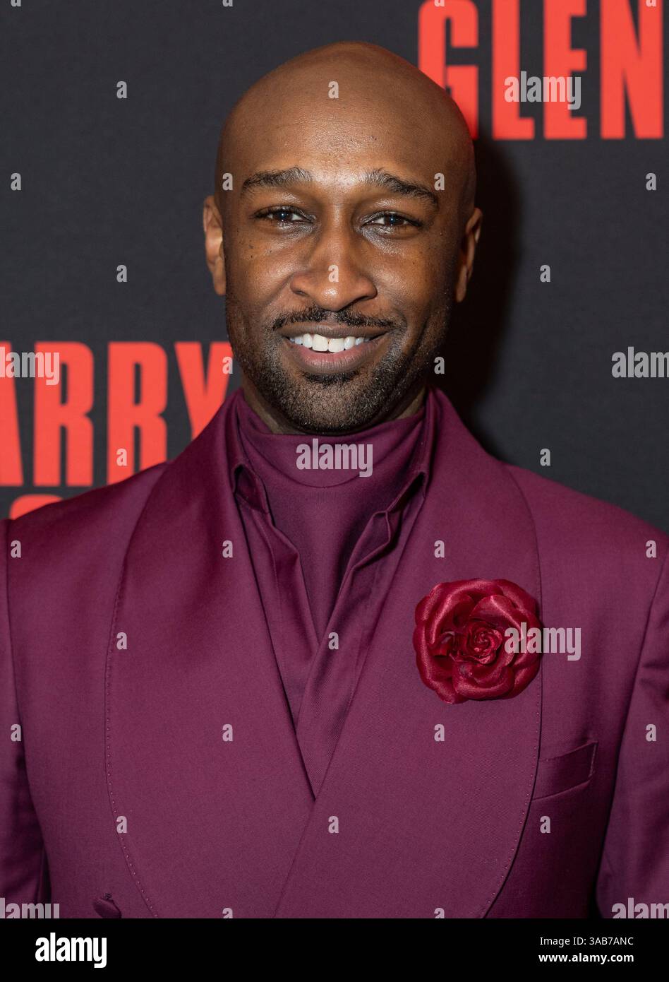 New York, United States. 31st Mar, 2025. Donald Webber Jr. attends ...