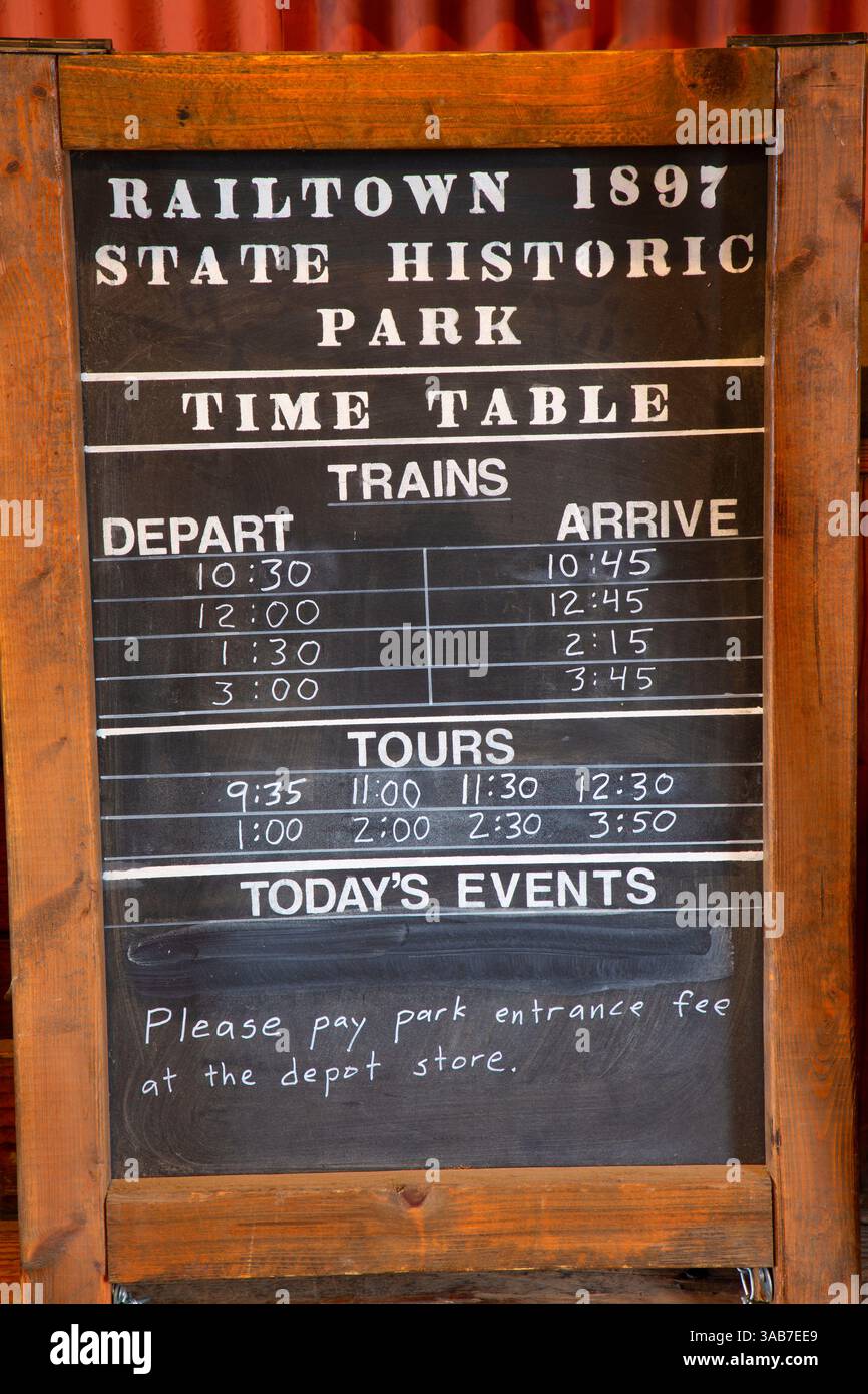 Depot waiting room schedule hi-res stock photography and images - Alamy
