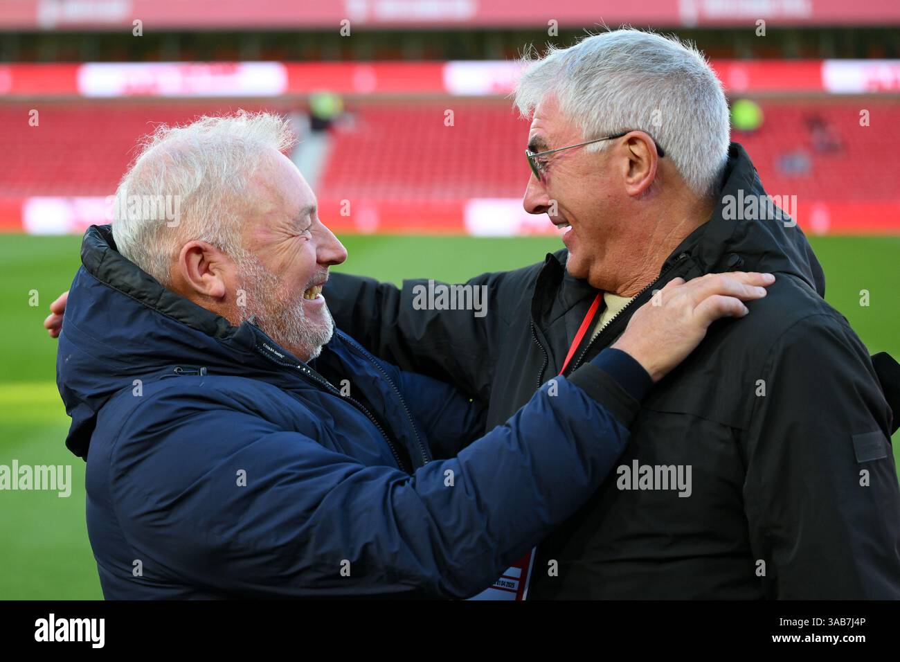 TalksportÕs Ally McCoist meets an old friend during the Premier League ...