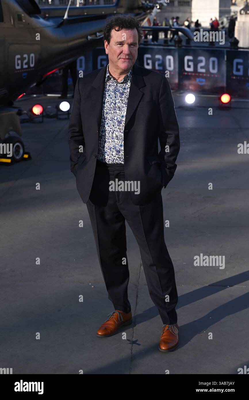 London, UK. April 1st, 2025. Douglas Hodge at the G20 London photocall ...