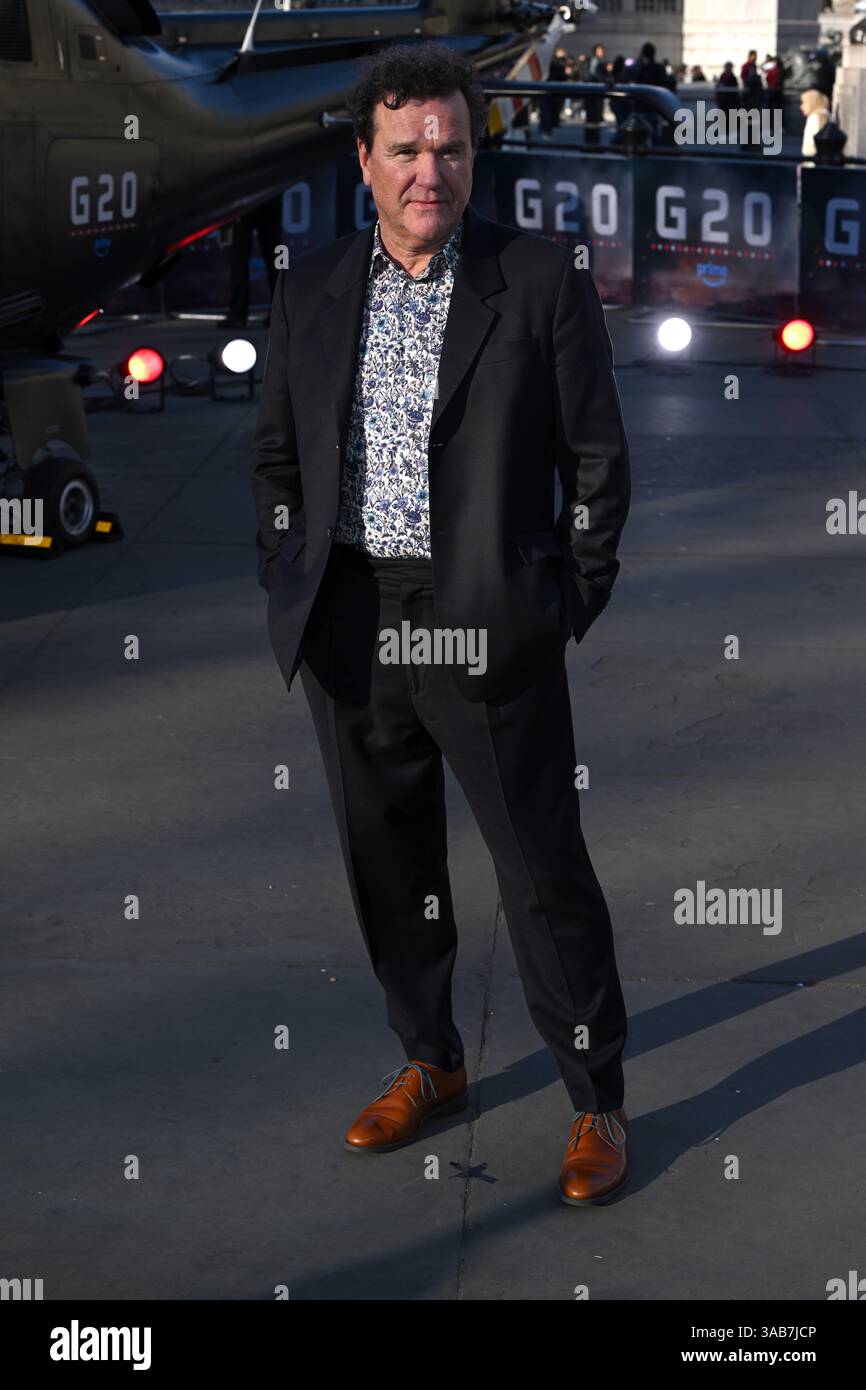 London, UK. April 1st, 2025. Douglas Hodge at the G20 London photocall ...