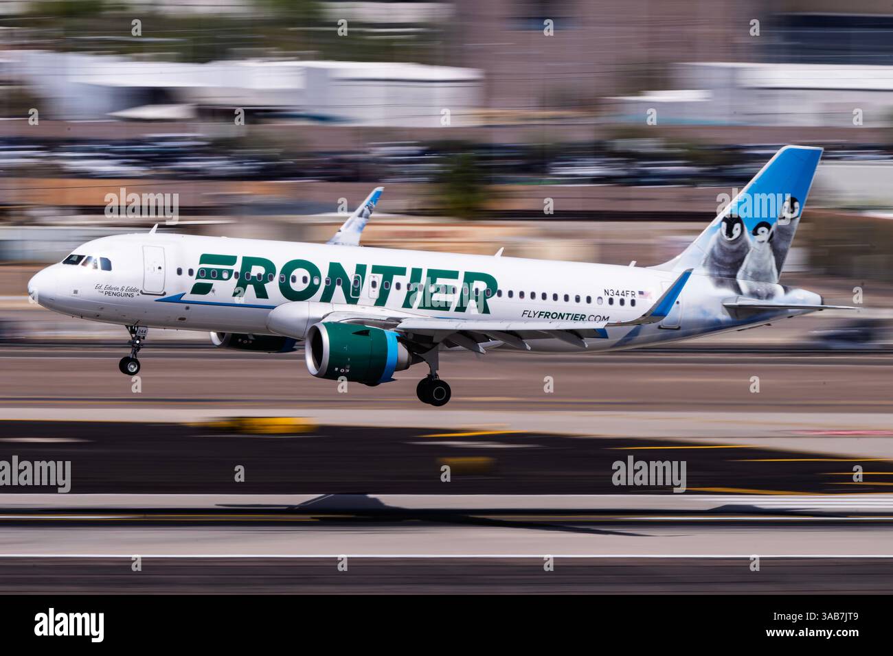 Sky Harbor Intl. Airport 3-29-2025 Phoenix AZ, USA Frontier Airlines ...