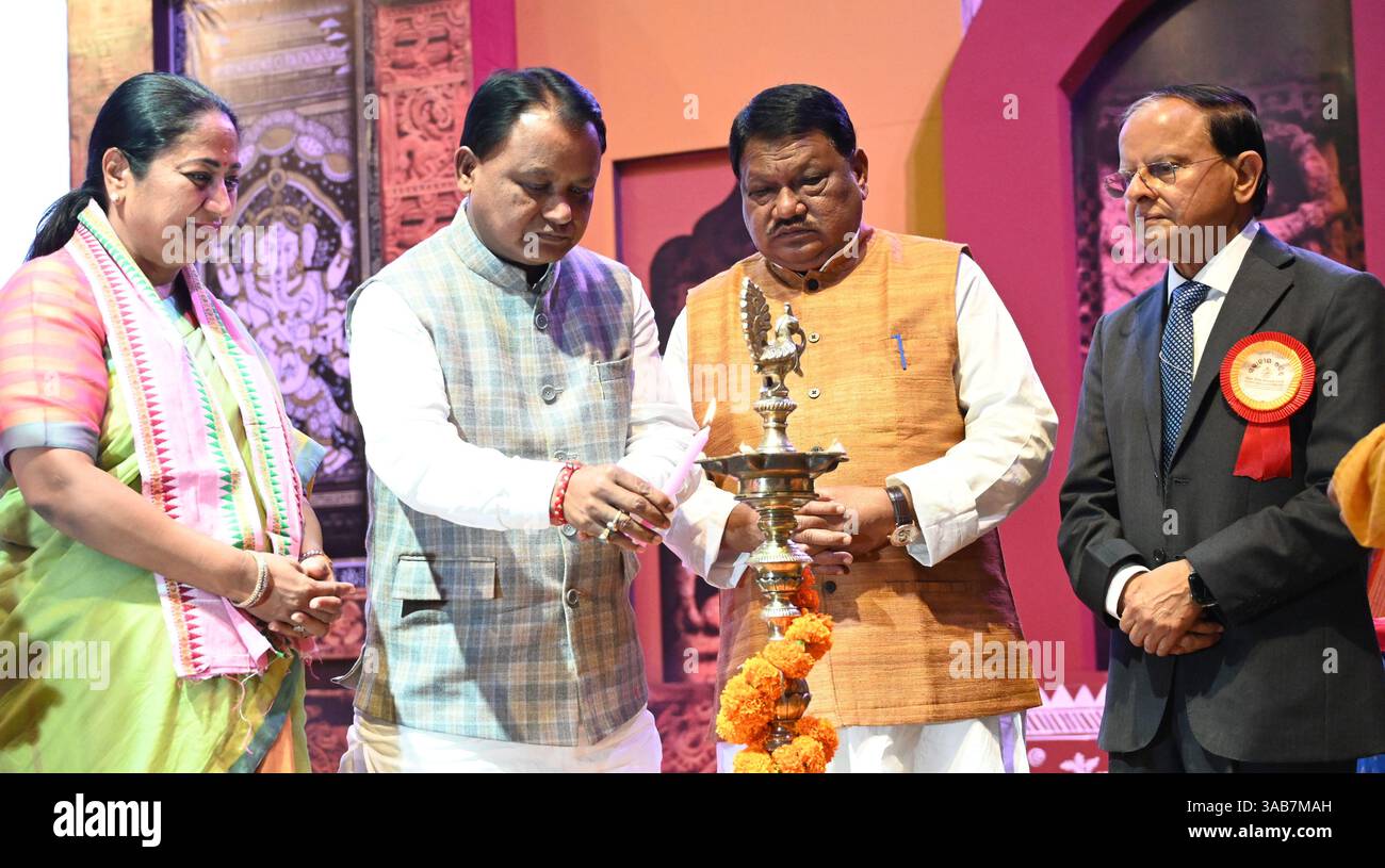 NEW DELHI, INDIA - APRIL 1: Union Minister of Tribal Affairs Jual Oram ...