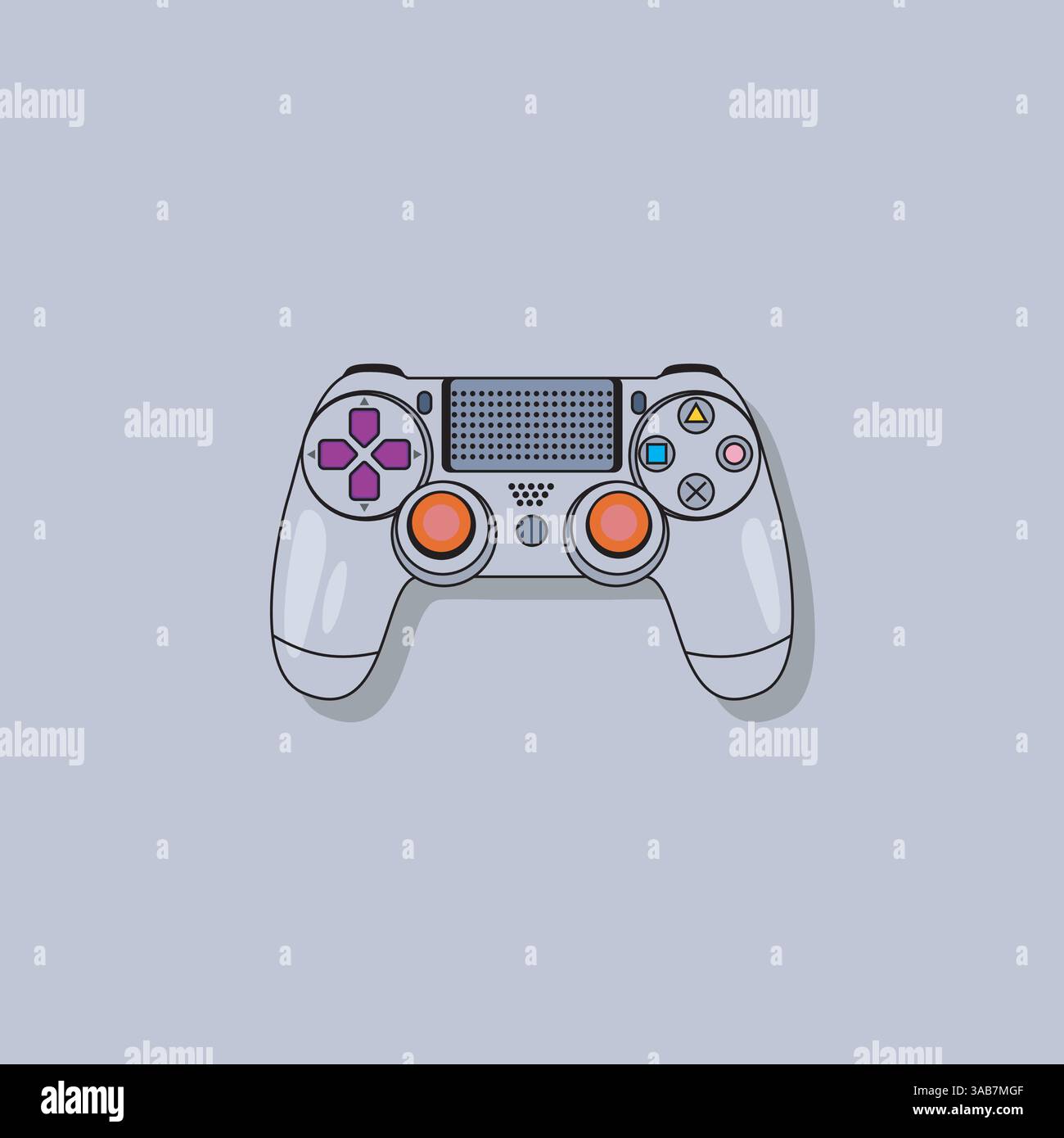 Game controller gamepad on Stock Vector Images - Alamy