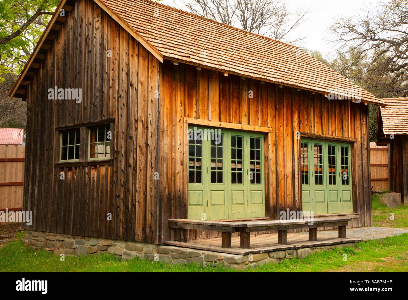 Woodshop, William B. Ide Adobe State Historic Park, Red Bluff ...