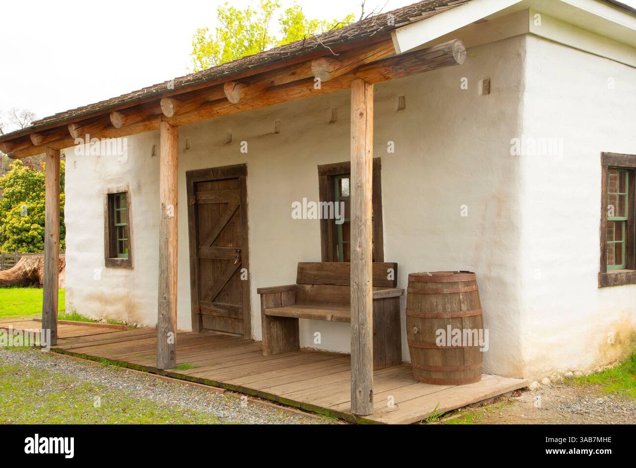 Adobe, William B. Ide Adobe State Historic Park, Red Bluff, California ...