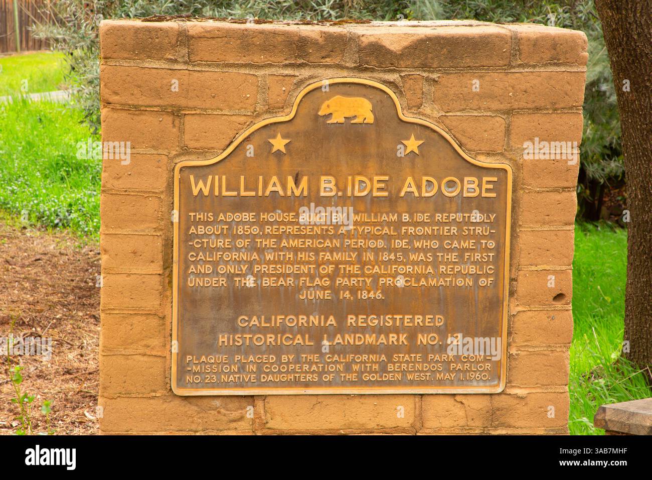 William b ide adobe state historic park hi-res stock photography and ...