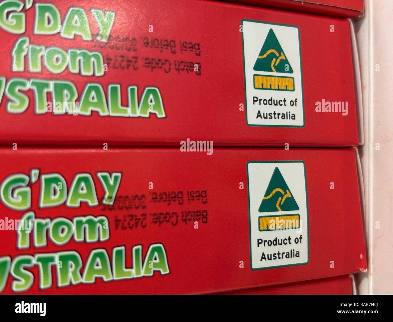 Brisbane, Australia. 02nd Apr, 2025. Australian made products are seen ...