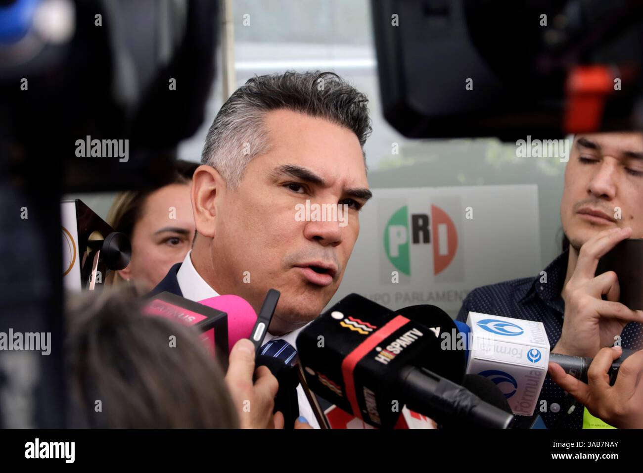 Mexico City, Mexico. 01st Apr, 2025. Senator and president of the ...