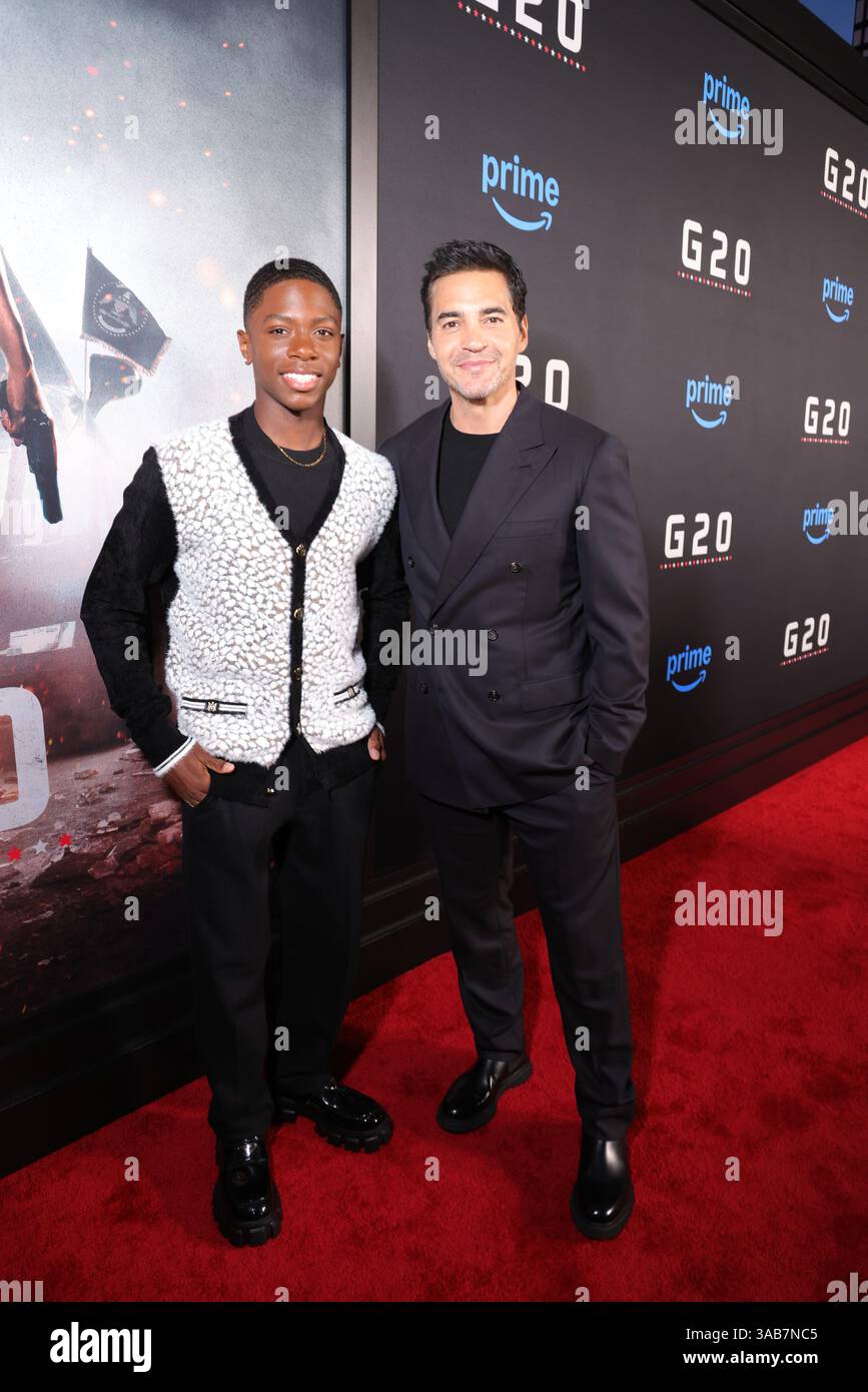 Christopher Farrar and Ramón Rodríguez attend as Amazon MGM Studios ...