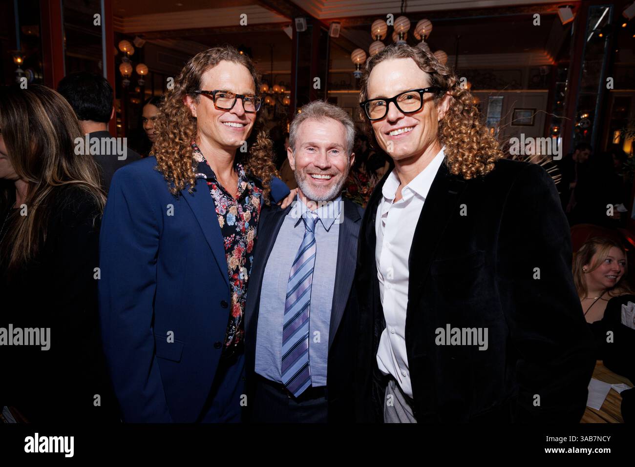 Logan Miller, Andrew Lazar and Noah Miller attend as Amazon MGM Studios ...