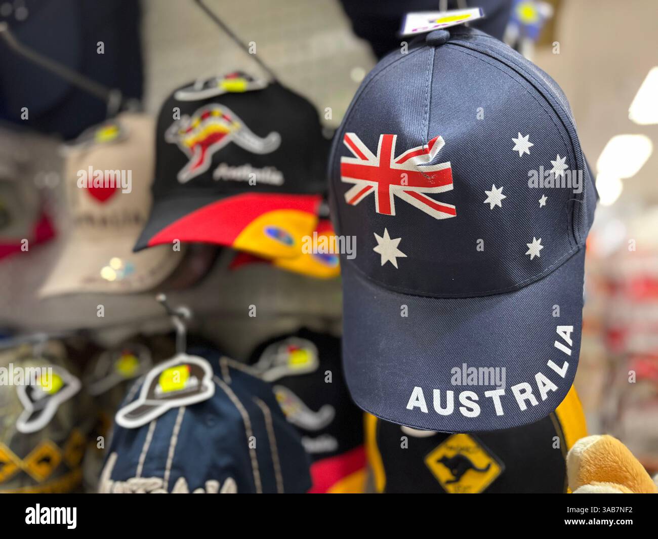 Brisbane, Australia. 02nd Apr, 2025. Australian souvenirs made in China ...