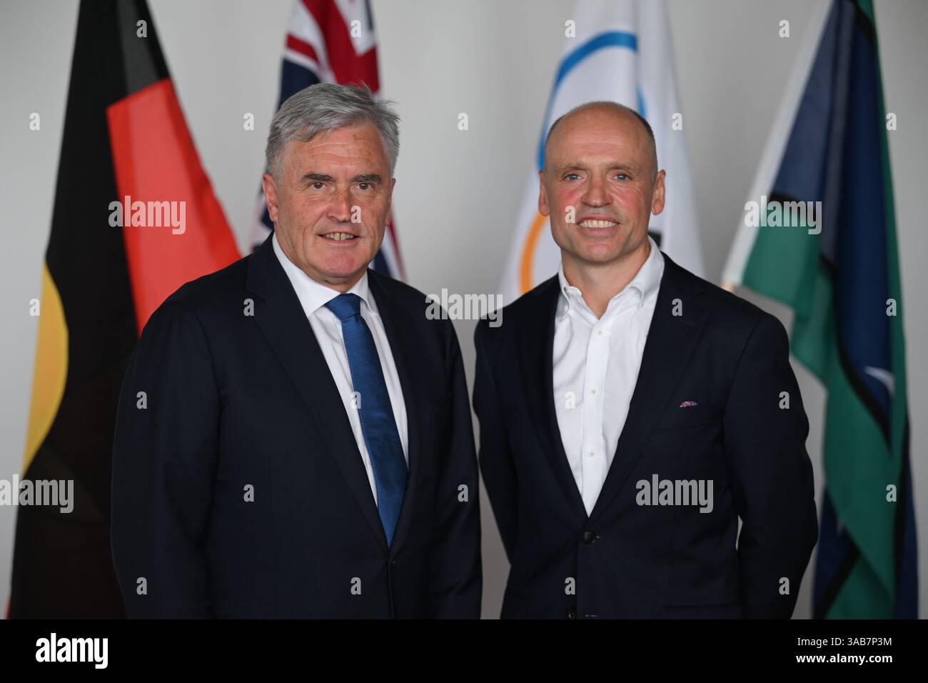 Sydney, Australia. 02nd Apr, 2025. Newly appointed Australian Olympic ...