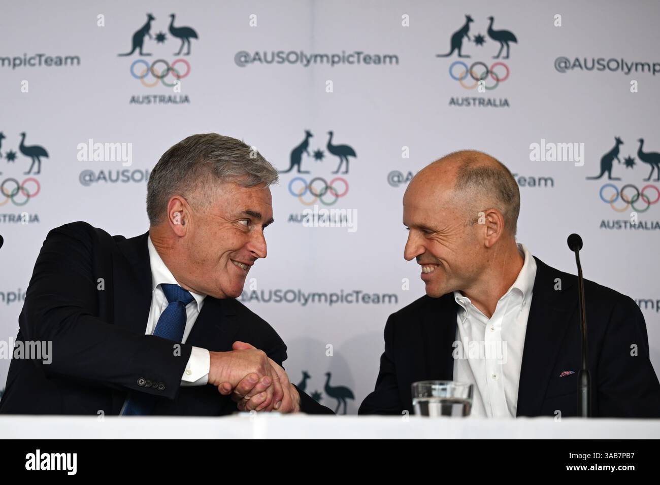 Sydney, Australia. 02nd Apr, 2025. Newly appointed Australian Olympic ...