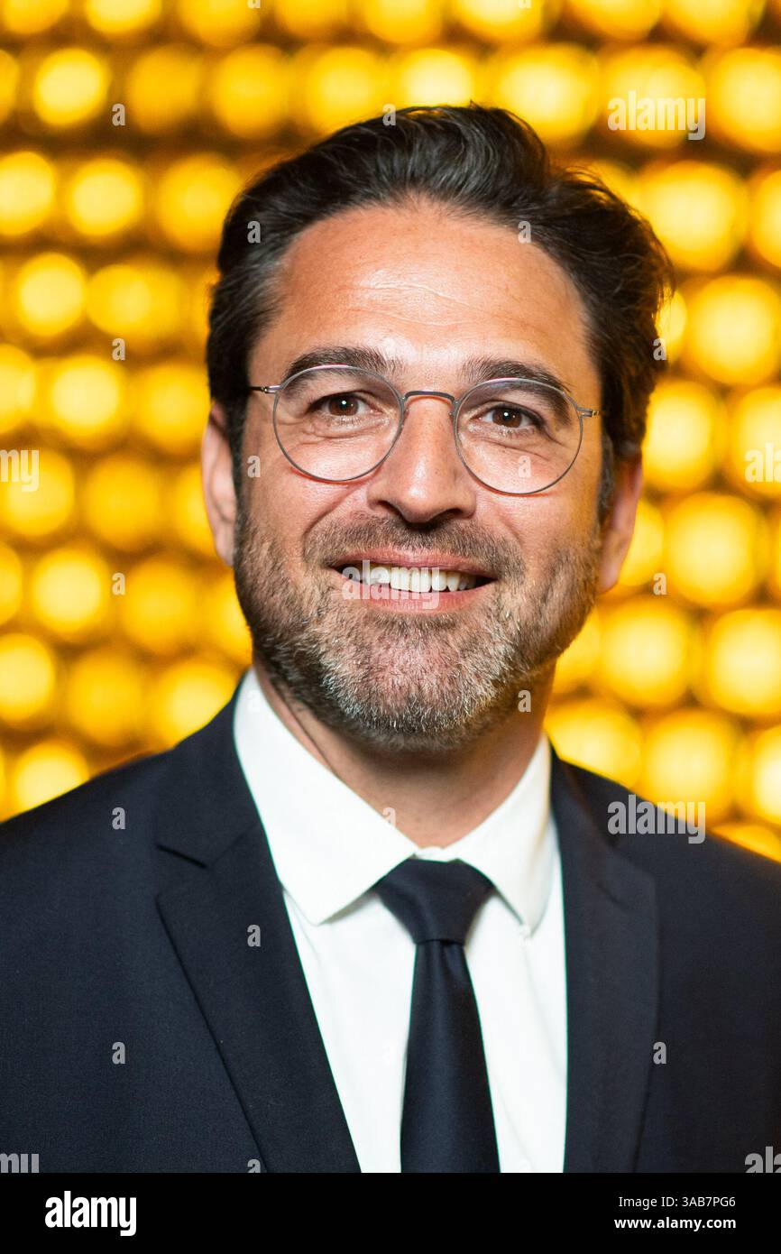 Reims, France. 01st Apr, 2025. Arnaud Robinet attending the Opening ...