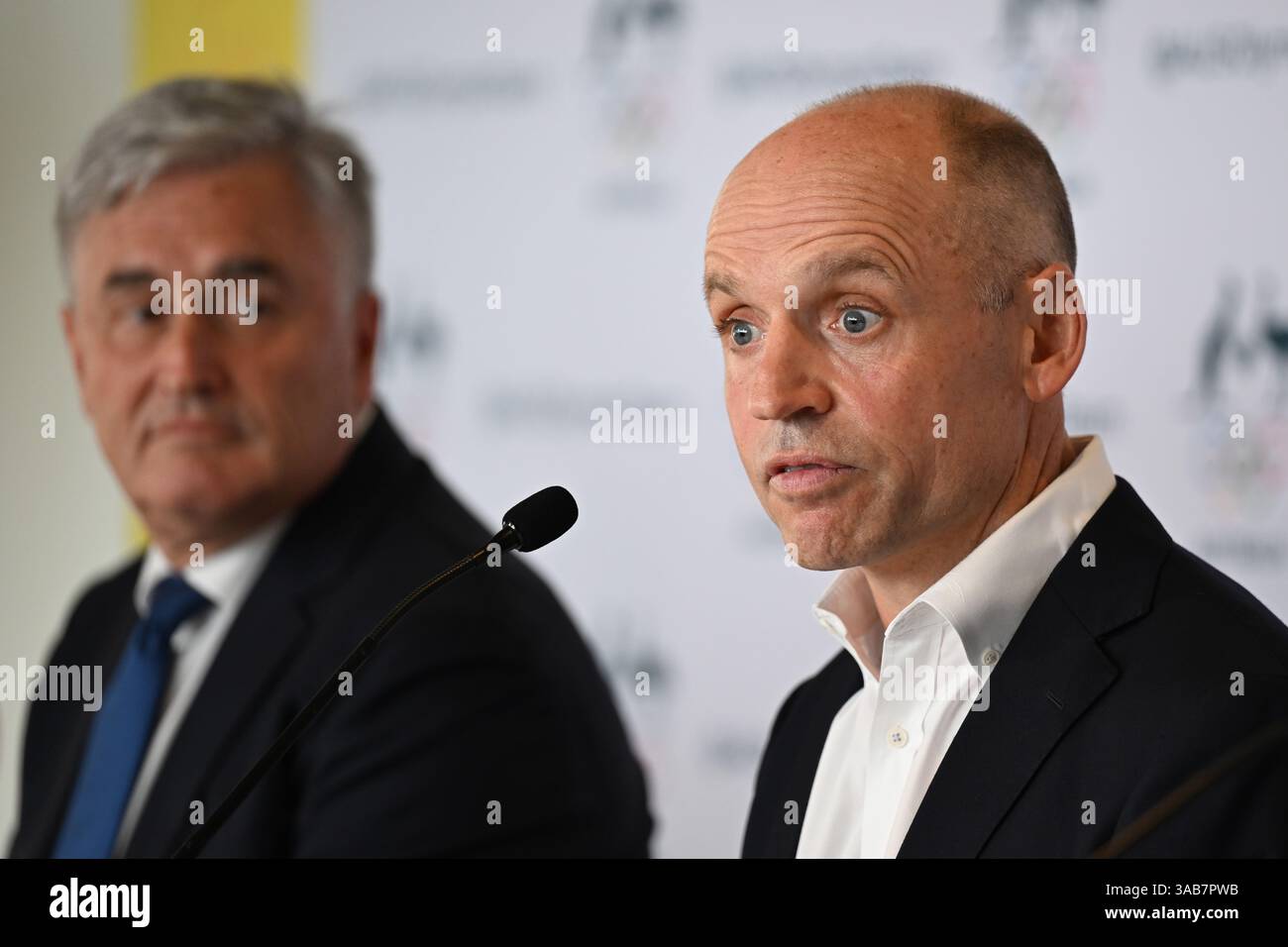 Sydney, Australia. 02nd Apr, 2025. Newly appointed Australian Olympic ...