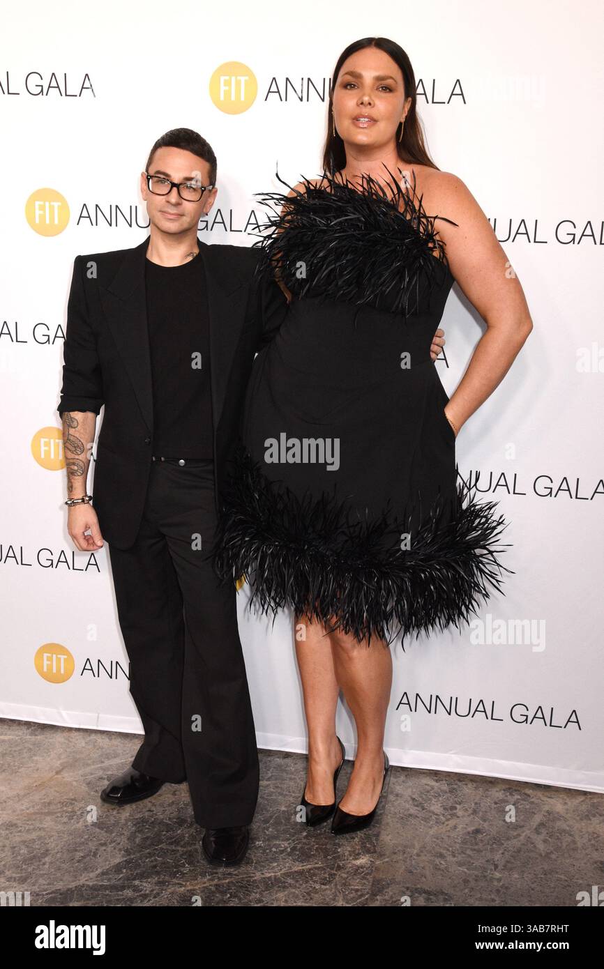 New York, NY, USA. 1st Apr, 2025. Christian Siriano and Candice Huffine ...