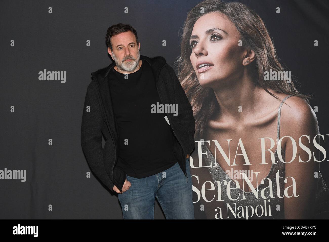 Rome, Italy. 02nd Apr, 2025. Rome, Auditorium Conciliazione Premiere of the show "Serenata a ...