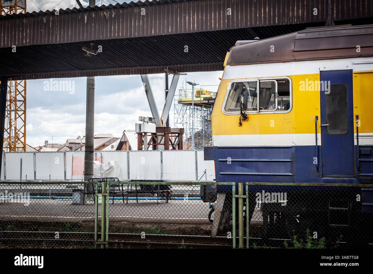 Suburban latvian electric train hi-res stock photography and images - Alamy
