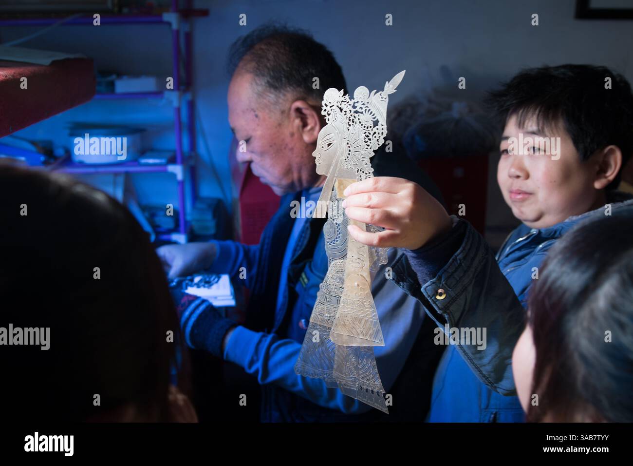 The troupe go on a day outing to see their master, Lu Hai, who first ...