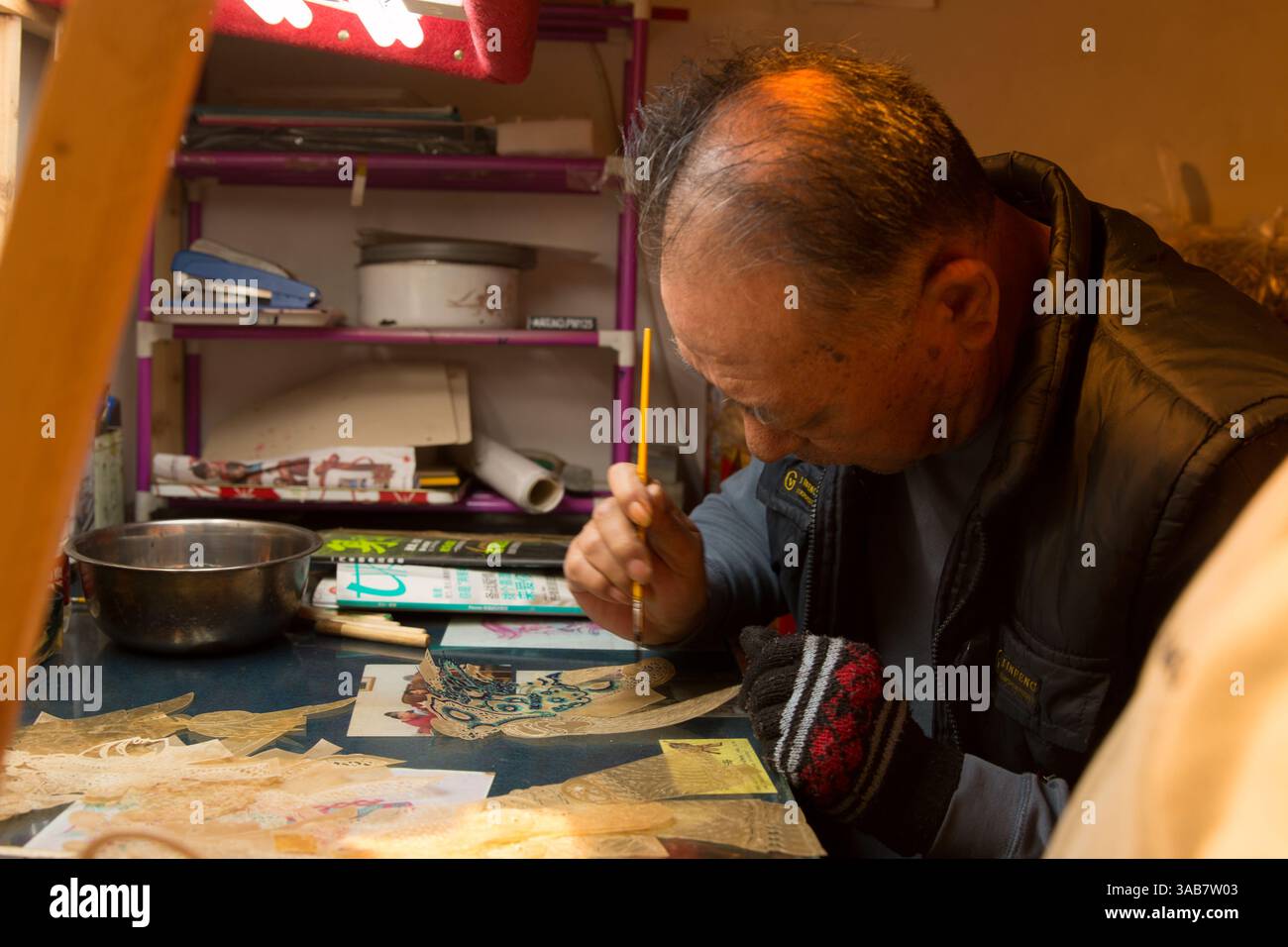 The troupe go on a day outing to see their master, Lu Hai, who first ...