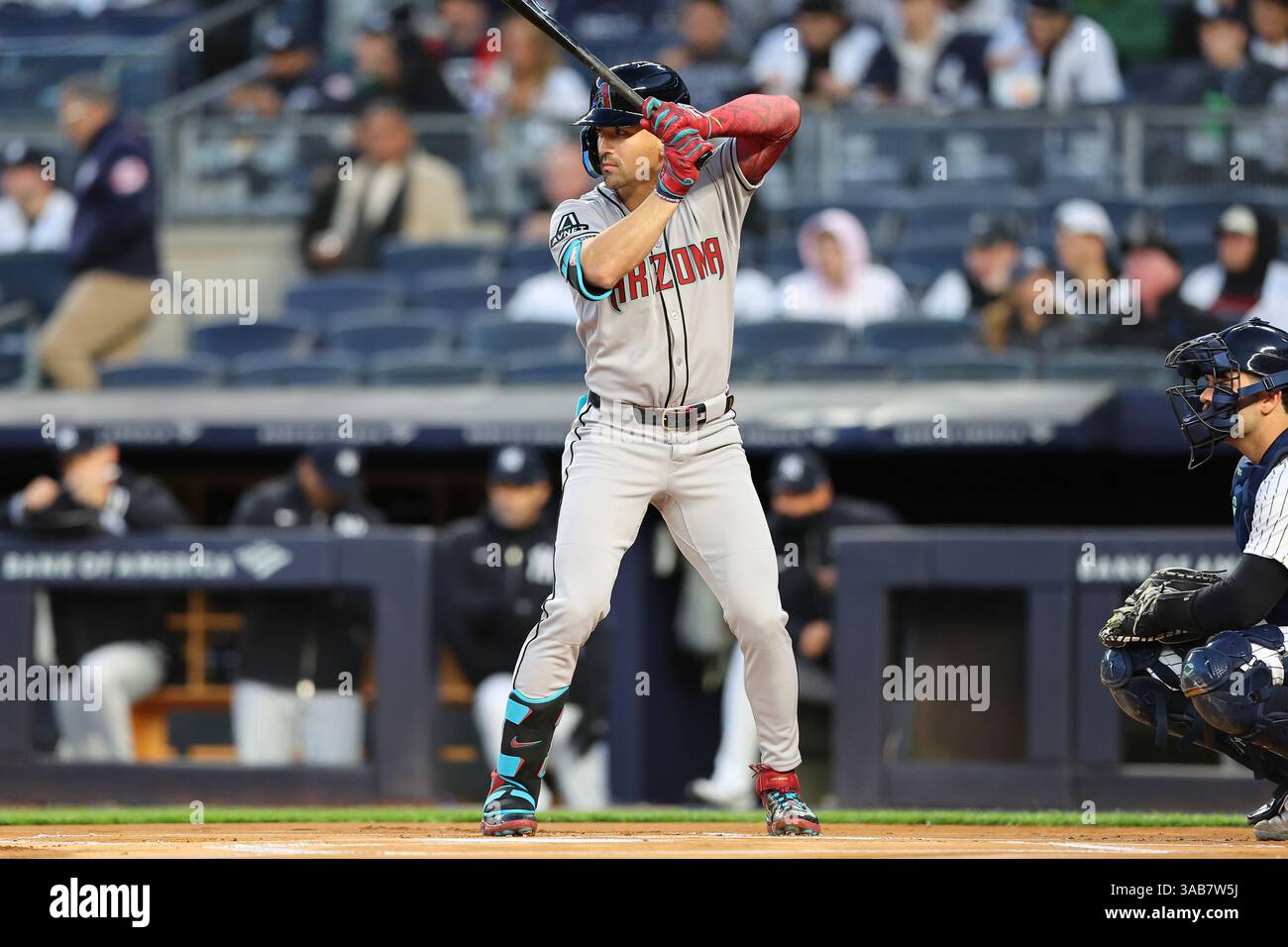 BRONX, NY - APRIL 01: Corbin Carroll #7 of the Arizona Diamondbacks at ...