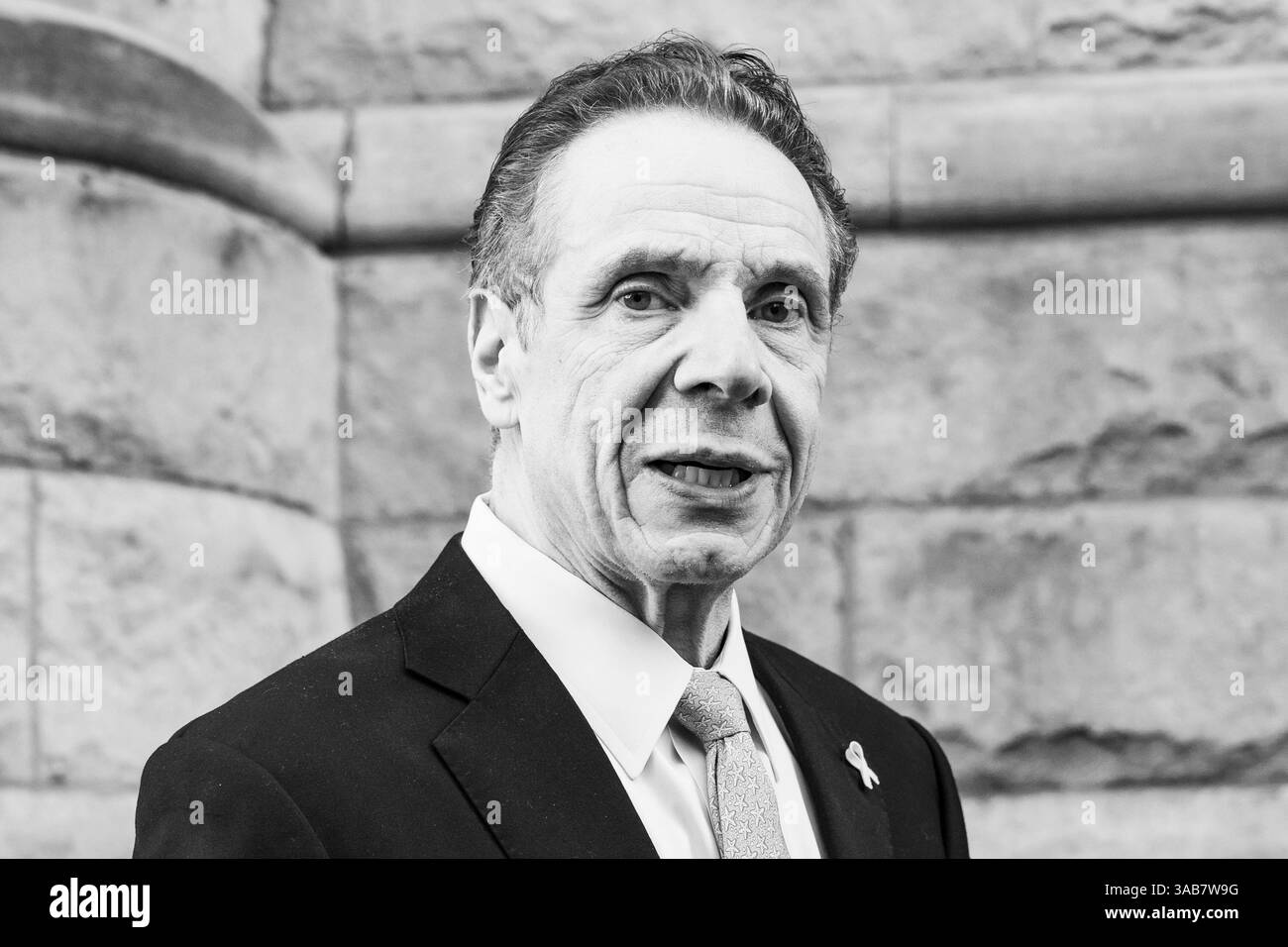 New York, NY, April 1, 2025: Former Governor Andrew Cuomo and mayoral ...