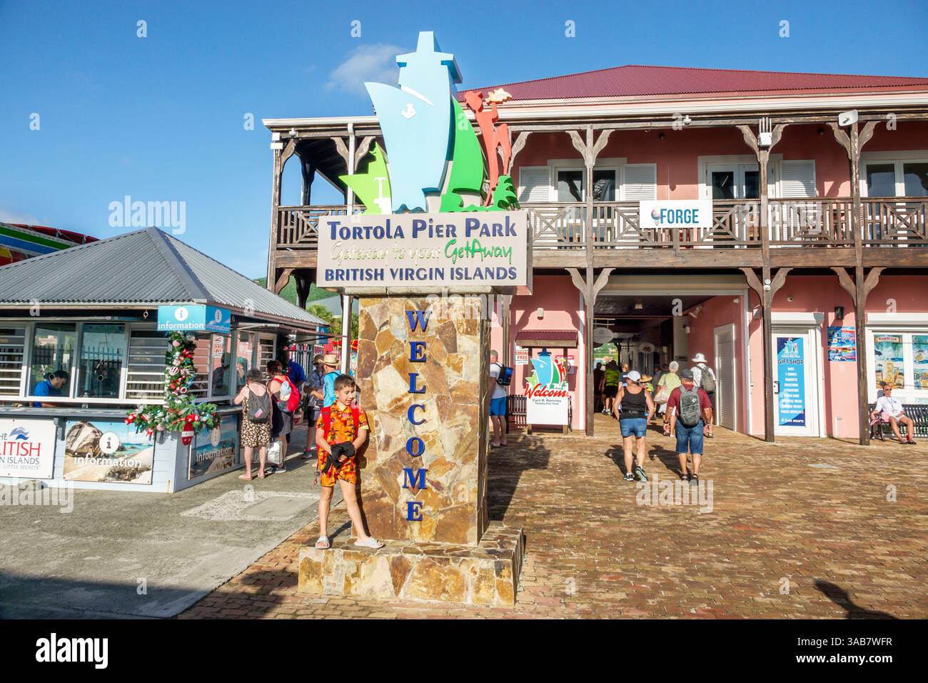 Kid boy in tropical outfit posing photo hi-res stock photography and ...