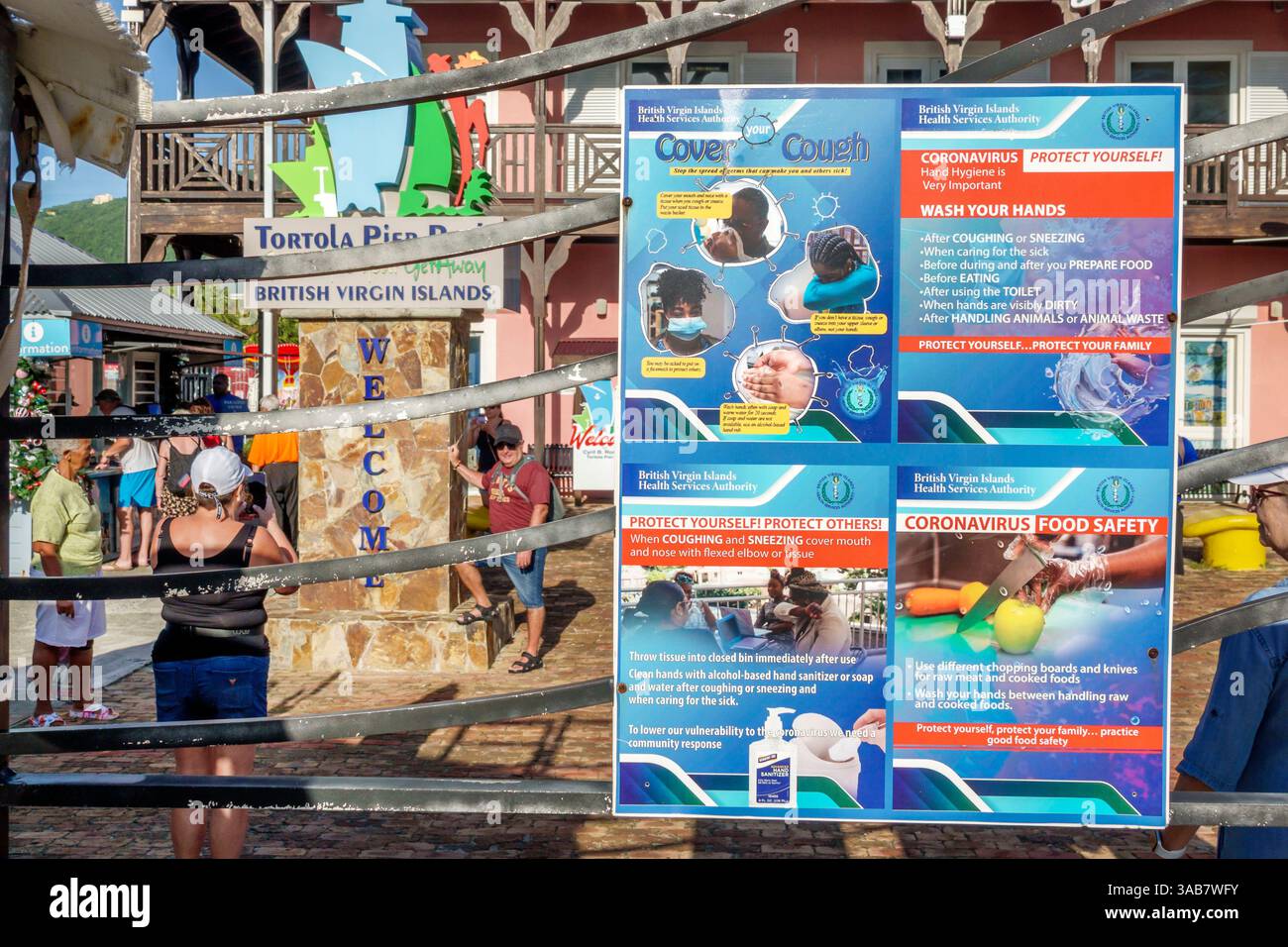 Road Town Tortola,British Virgin Islands BVI,Road Harbour harbor,Cyril ...