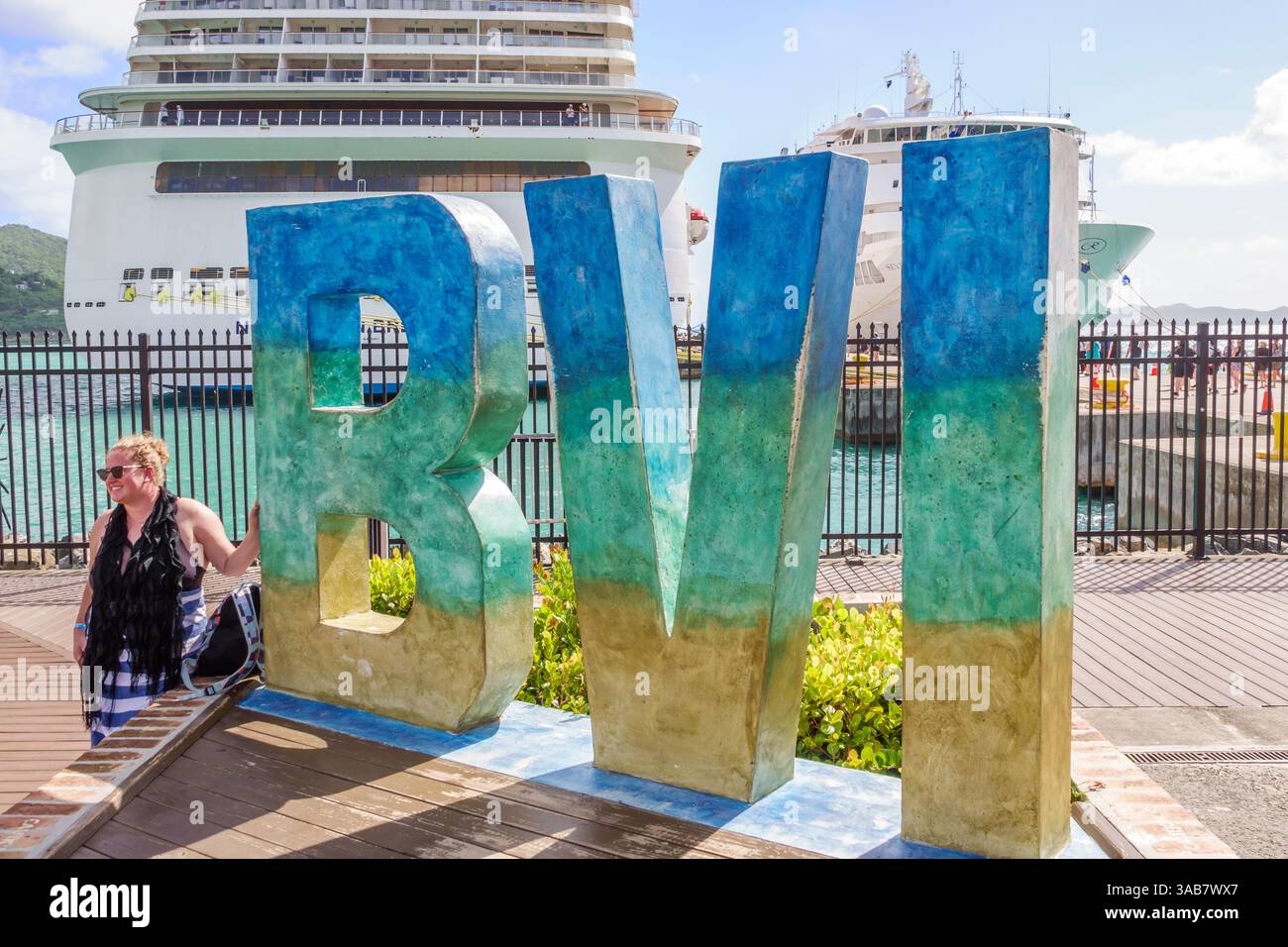 Bvi sign landmark hi-res stock photography and images - Alamy