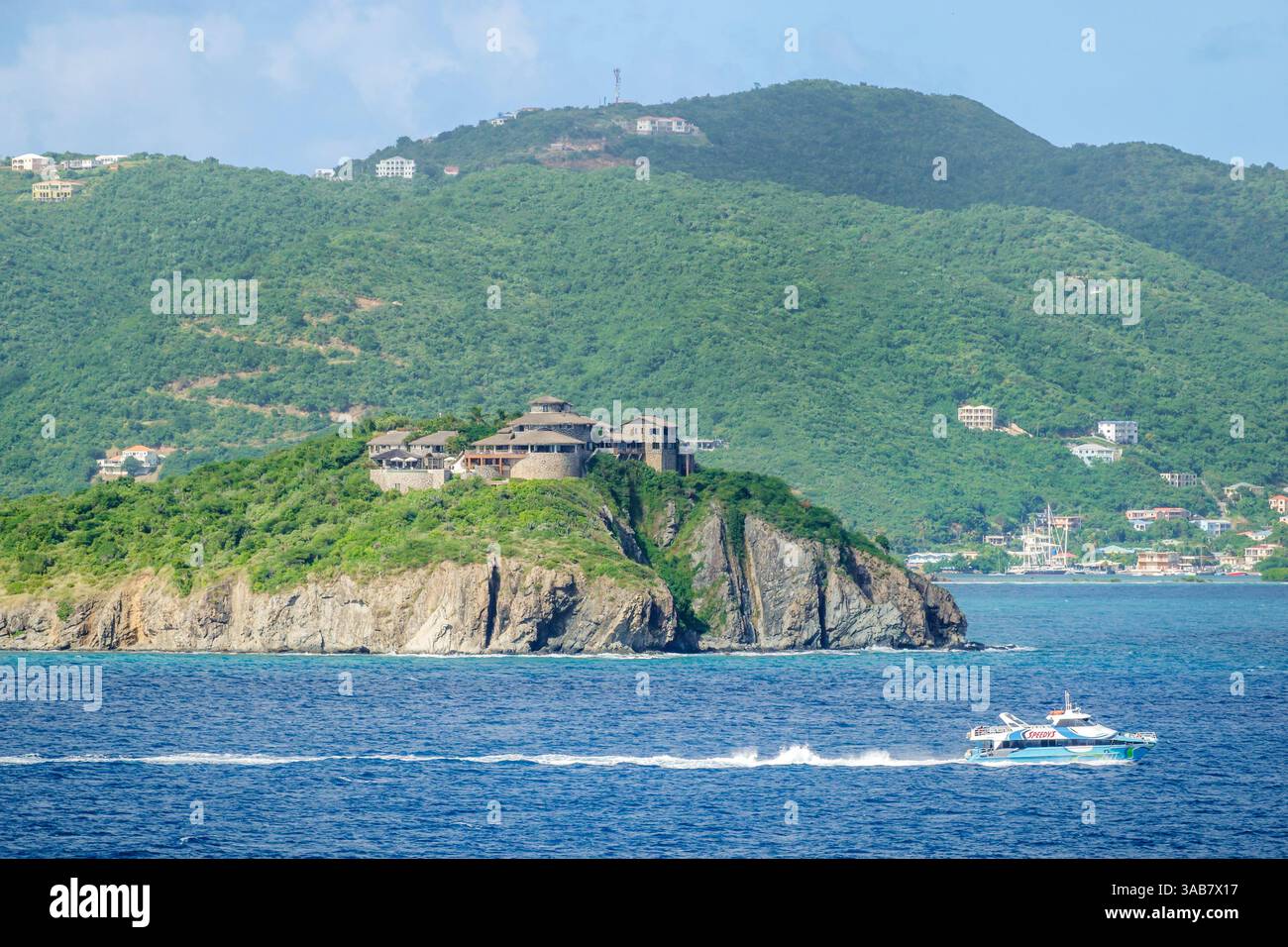 Road Town Tortola,British Virgin Islands BVI,Sir Francis Drake Channel ...