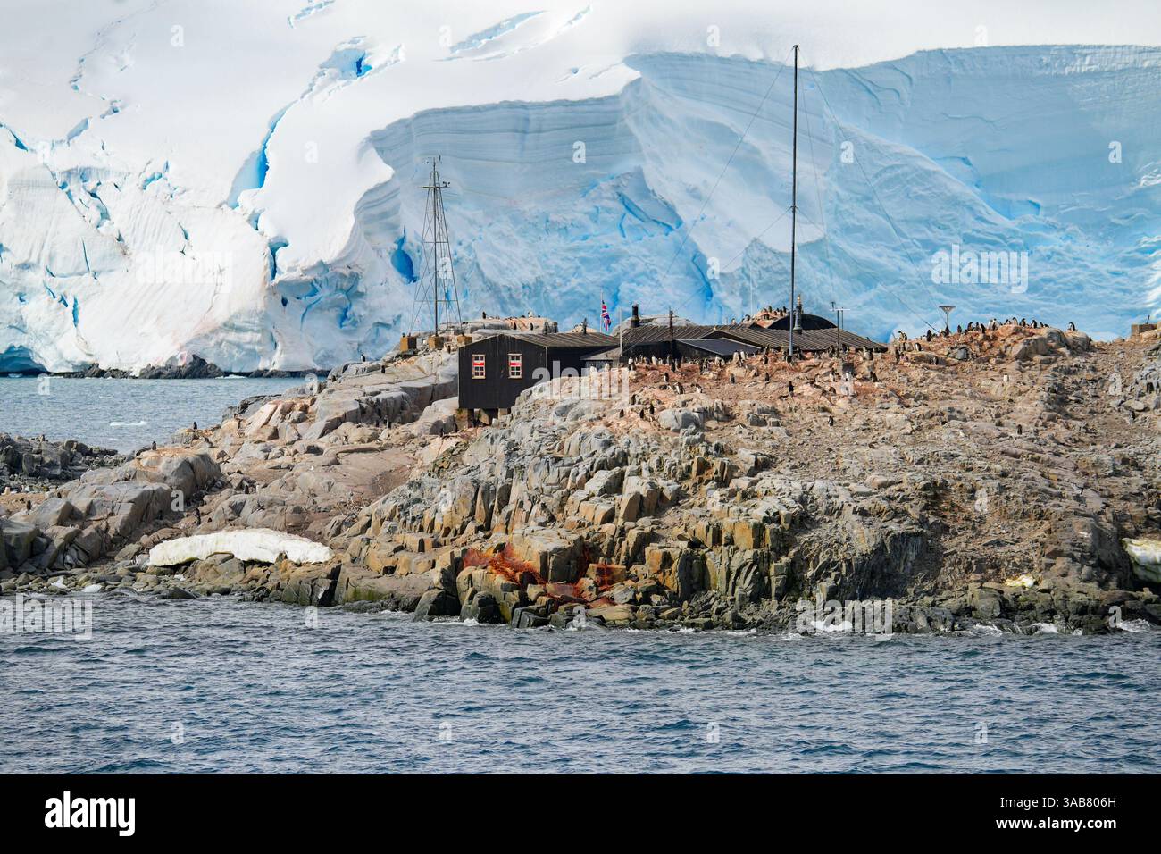 Port Lockroy, a historic British base located on Goudier Island in the ...
