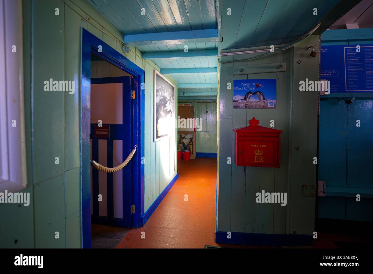 Mailbox of the Penguin Post Office, the southernmost in the world ...