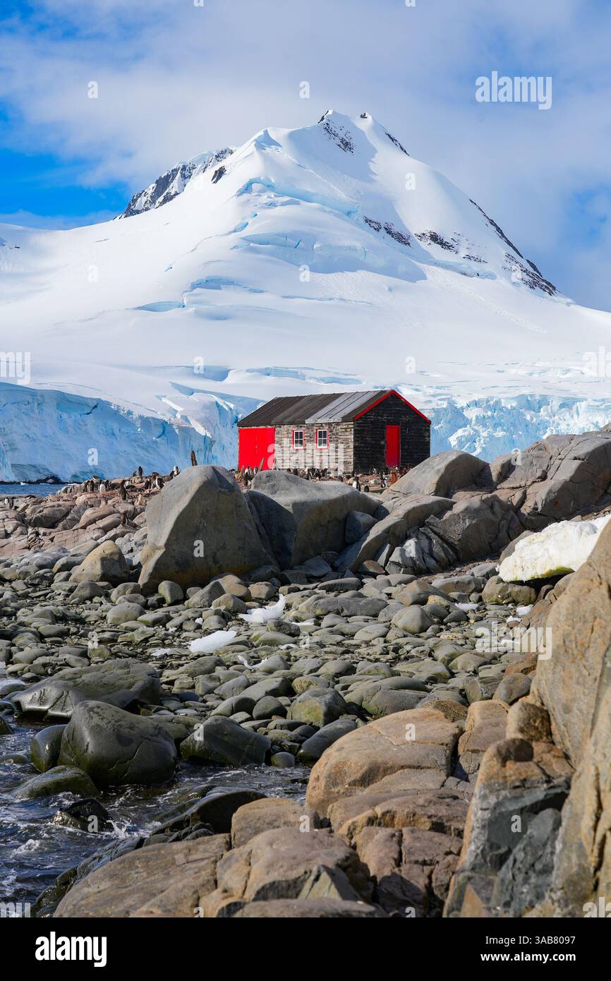 Port Lockroy, a historic British base located on Goudier Island ...