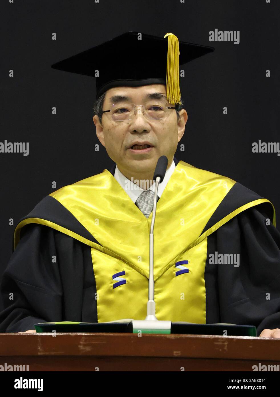 Science Tokyo President and Chief Executive Officer (CAO) Yujiro Tanaka ...