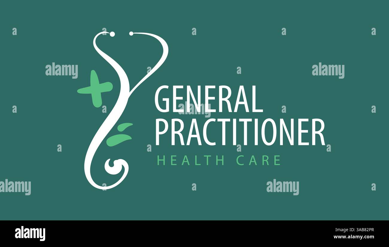 Logo for general practitioner. Vector illustration Stock Vector Image ...
