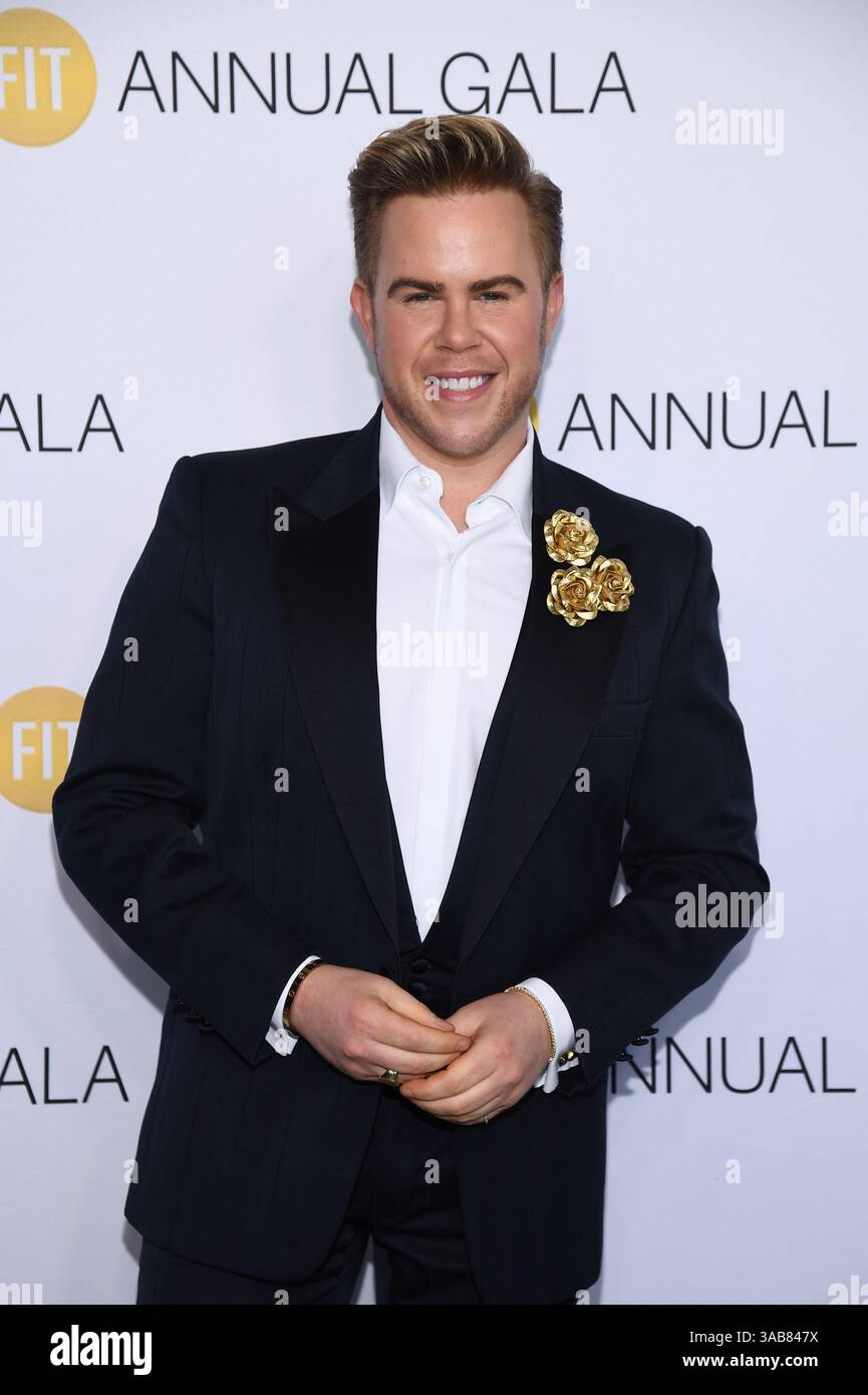 New York, USA. 01st Apr, 2025. Andrew Werner attends FIT's 2025 Annual ...