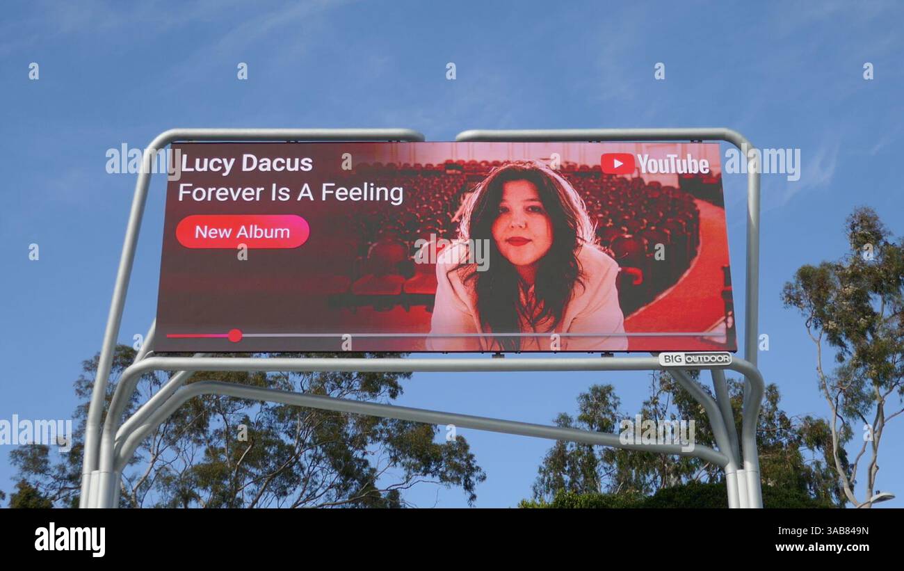 Los Angeles, California, USA 1st April 2025 Lucy Dacus Forever is a ...