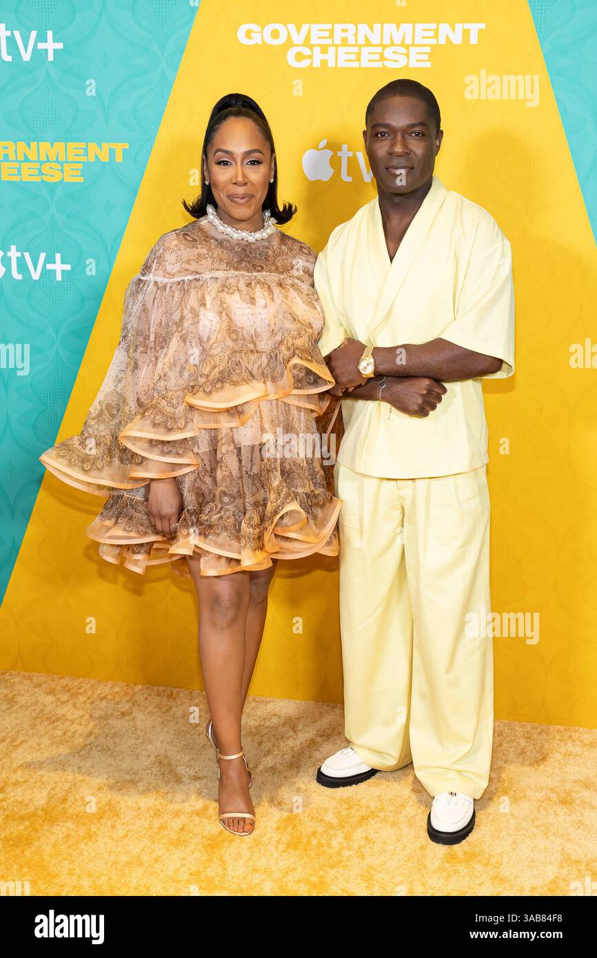 Los Angeles, USA. 01st Apr, 2025. Simone Missick and David Oyelowo ...