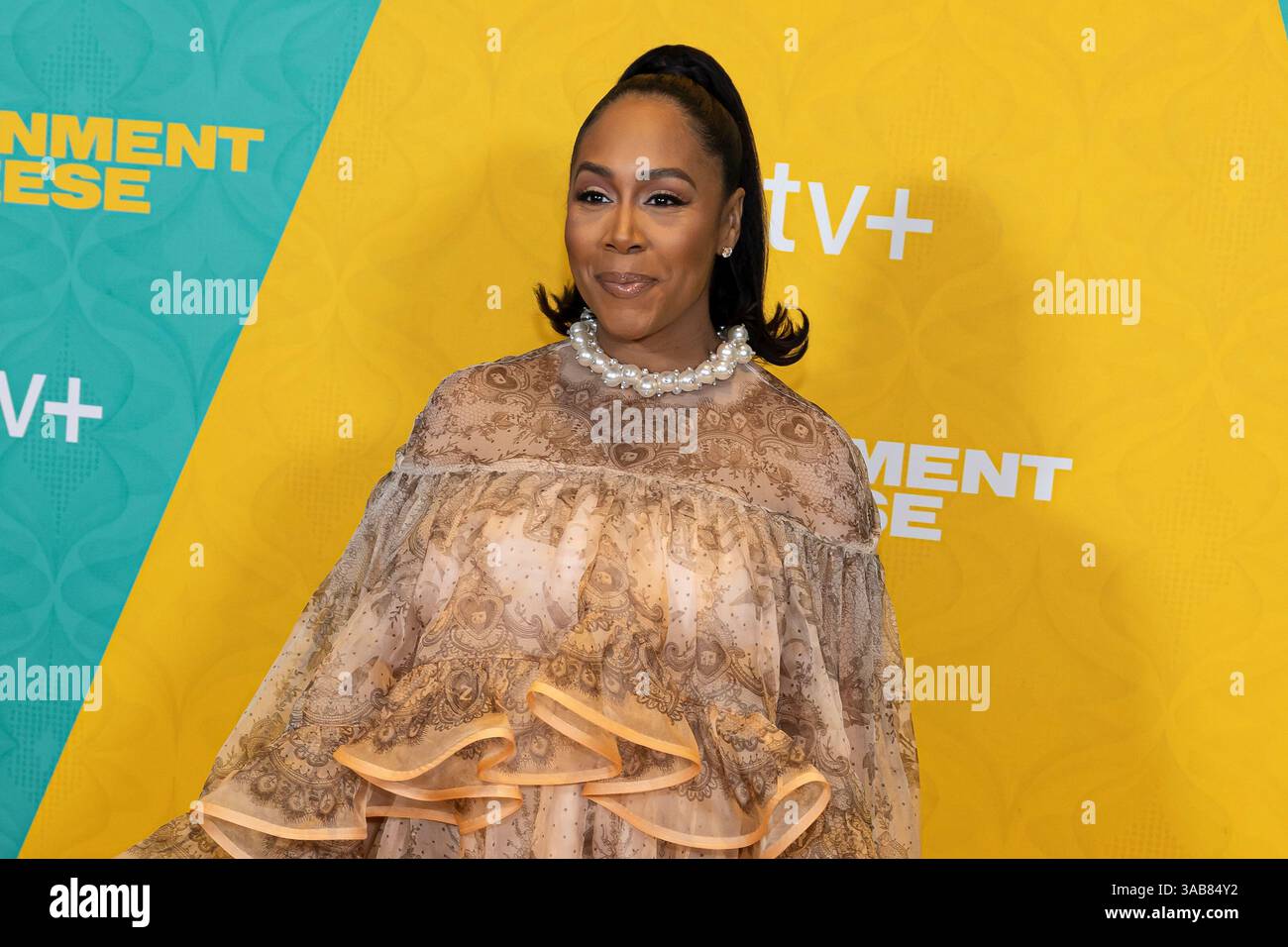 Simone Missick attends the arrivals of the Los Angeles screening of the ...