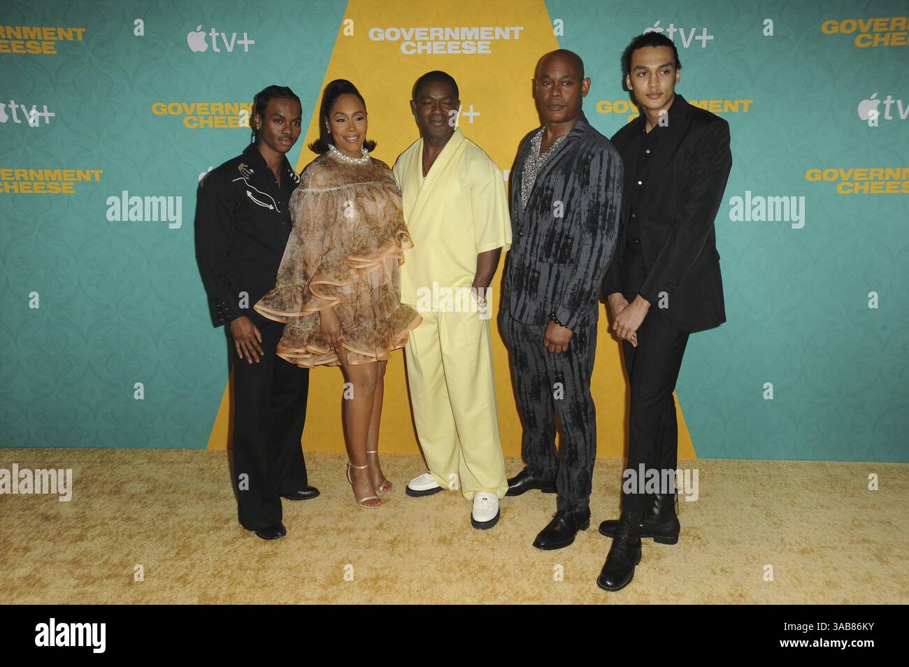 Ca. 01st Apr, 2025. Jahi Di'Allo Winston, Simone Missick, David Oyelowo ...